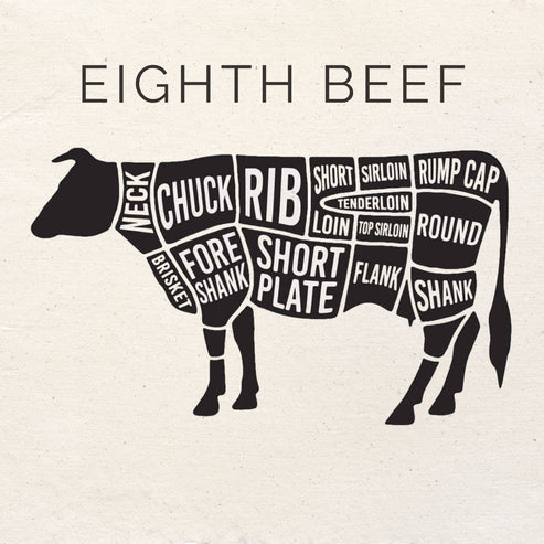 EIGHTH BEEF Boxed ~ 50lbs $600 – Cascade Sheep & Cattle Co.